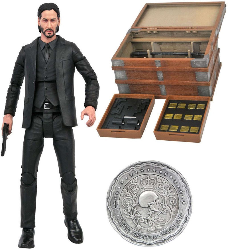 Diamond Select Toys John Wick John Wick Deluxe Box Set Action Figure - JP