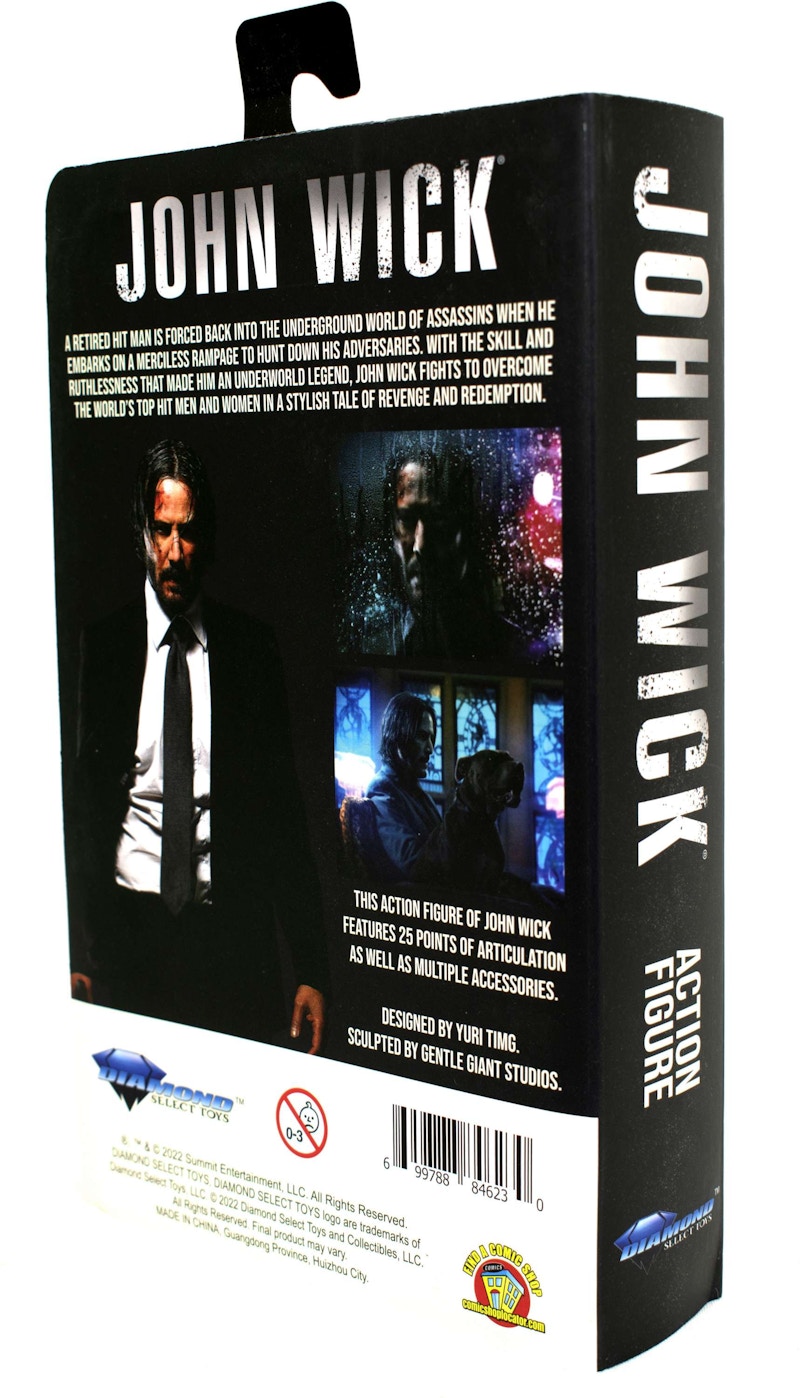 Diamond Select Toys John Wick John Wick SDCC 2022 SDCC 2022 San Diego Comic Con Exclusive VHS ...