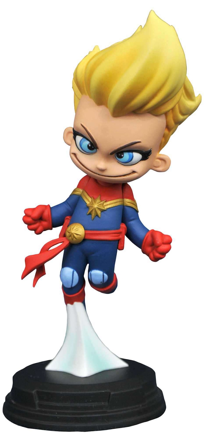 Diamond Select Toys Marvel Captain Marvel Cartoon Style PVC Figure ...