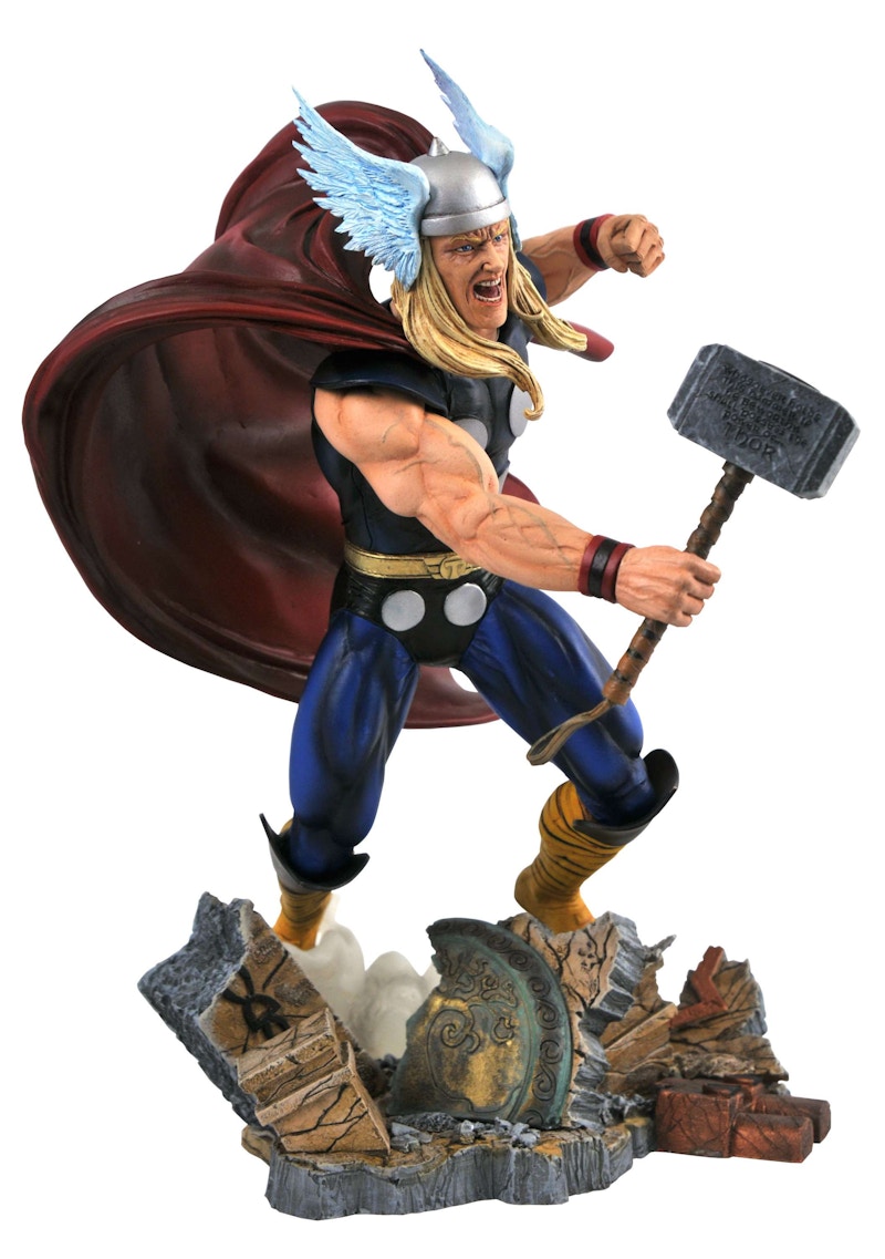 Diamond Select Toys Marvel Gallery Thor Comic Version 2 PVC Figure ...