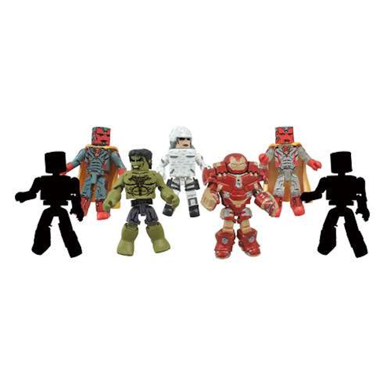 Diamond Select Toys Marvel Minimates Series 63 The Vision & Hydra ...