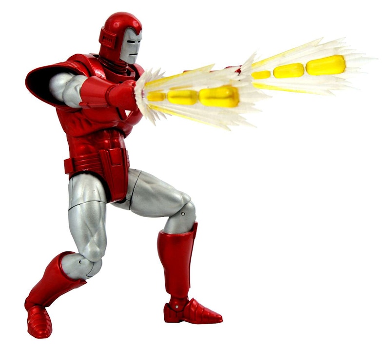 Diamond Select Toys Marvel Select Silver Centurion Iron Man Action ...