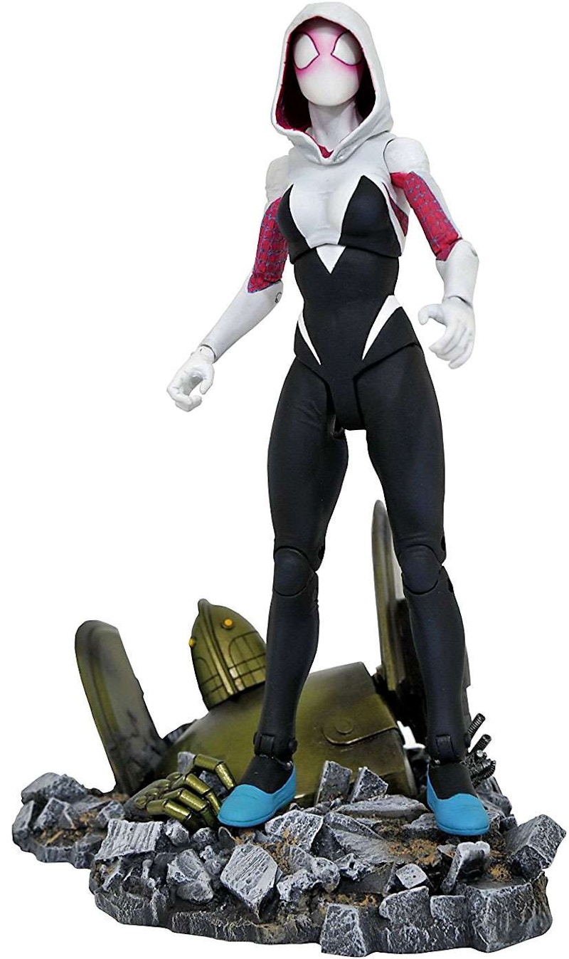 Diamond Select Toys Marvel Select Spider-Gwen Action Figure - CN