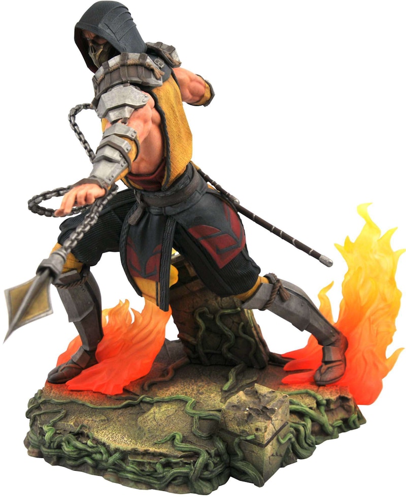 Diamond Select Toys Mortal Kombat Gallery Scorpion Collectible PVC ...