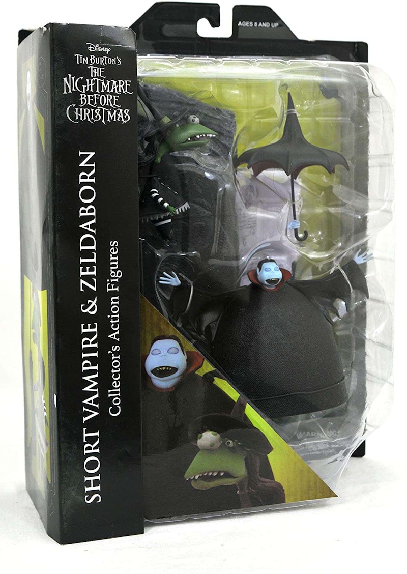 Diamond Select Toys Nightmare Before Christmas Series 8 Short Vampire ...