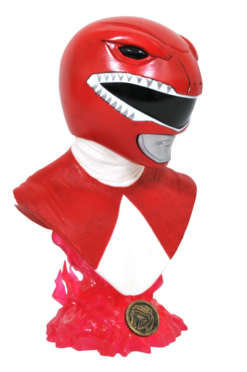 Diamond Select Toys Power Rangers Legends in 3D Red Ranger Mighty ...