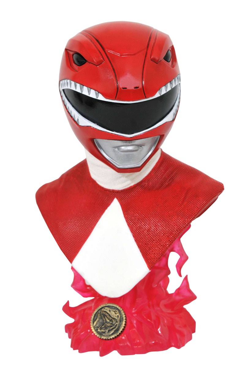 Diamond Select Toys Power Rangers Legends in 3D Red Ranger Mighty ...
