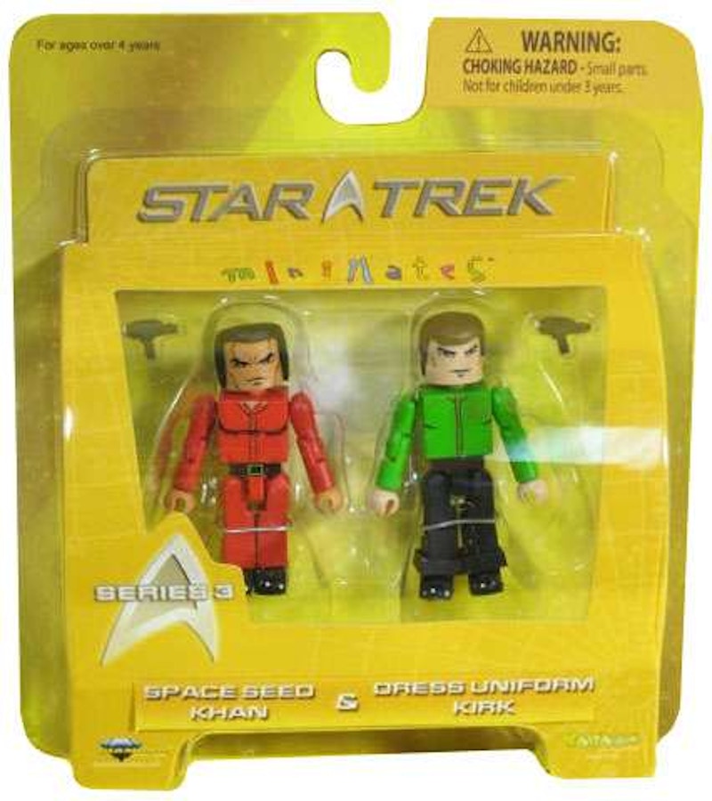 Diamond Select Toys Star Trek Minimates Series 3 Space Seed Khan ...
