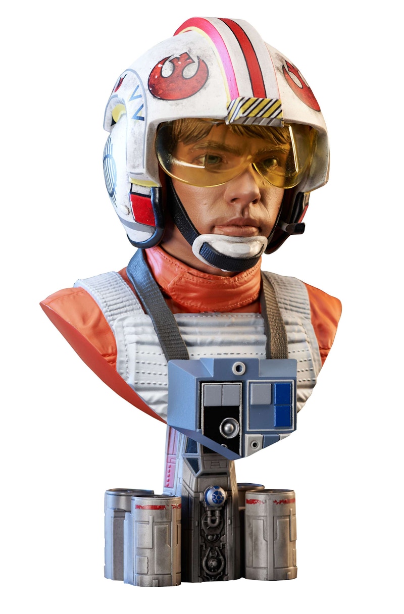 Diamond Select Toys Star Wars Legends in 3D Luke Skywalker X-Wing Pilot ...