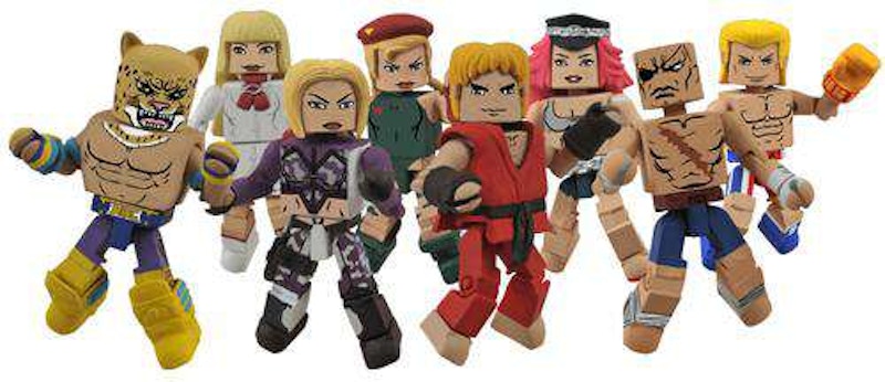 Diamond Select Toys Street Fighter Minimates Series 1 Ken vs. Steve ...