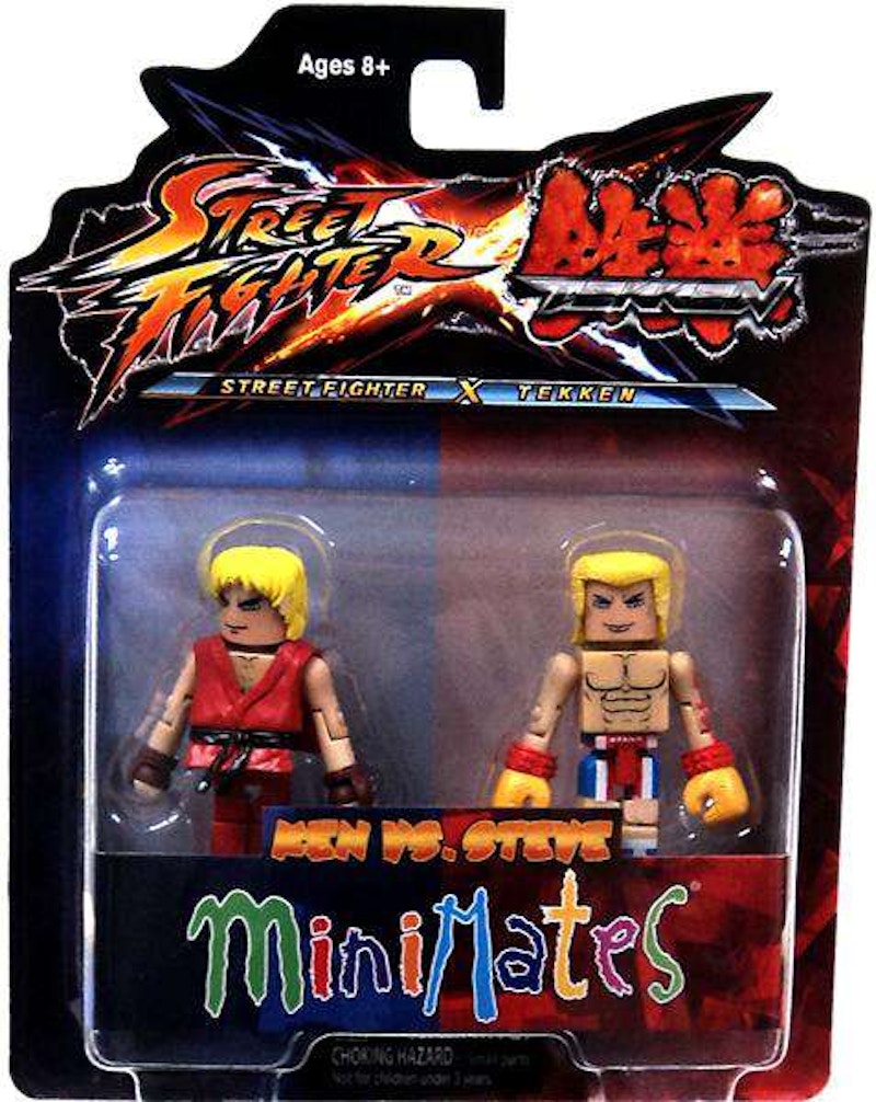Diamond Select Toys Street Fighter Minimates Series 1 Ken vs. Steve ...