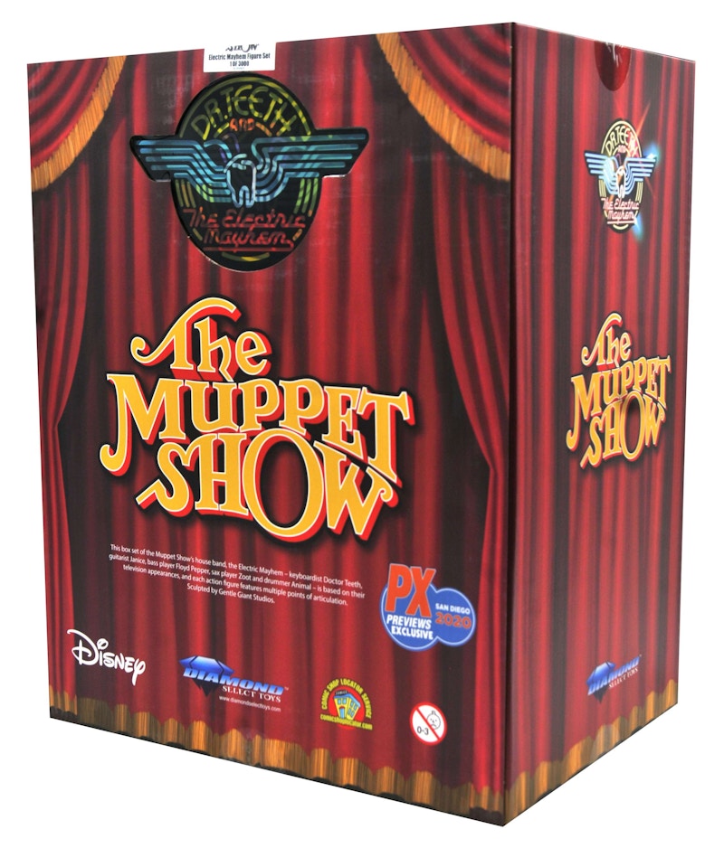 Diamond Select Toys The Muppets The Electric Mayhem 2020 SDCC San Diego ...