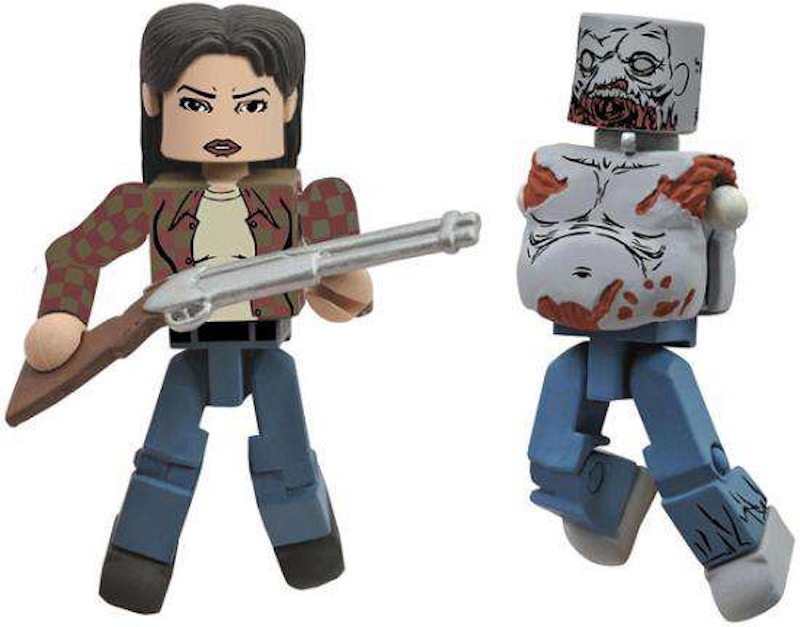 Diamond Select Toys The Walking Dead Minimates Exclusives Lori & Zombie ...