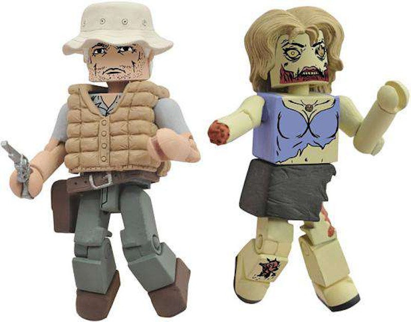 Diamond Select Toys The Walking Dead Minimates Series 1 Brown Vest Dale ...