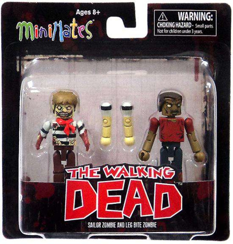 Diamond Select Toys The Walking Dead Minimates Series 2 Sailor Zombie ...