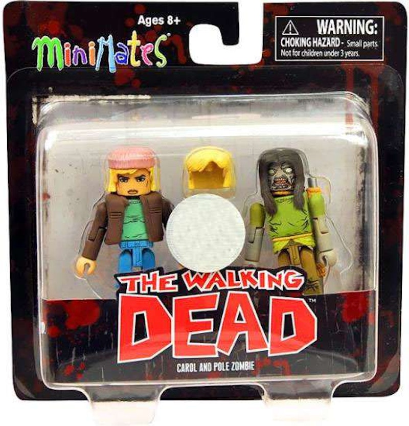 Diamond Select Toys The Walking Dead Minimates Series 3 Carol & Pole ...