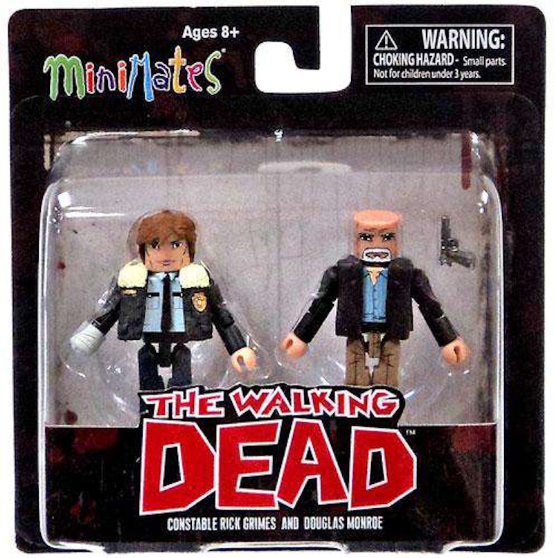Diamond Select Toys The Walking Dead Minimates Series 6 Constable Rick ...