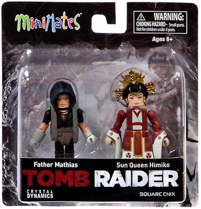 Diamond Select Toys Tomb Raider Minimates Father Mathias & Sun Queen ...