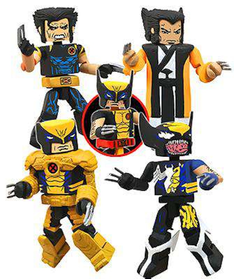 Diamond Select Toys Wolverine Minimates The Wolverine Saga SDCC 2013 ...