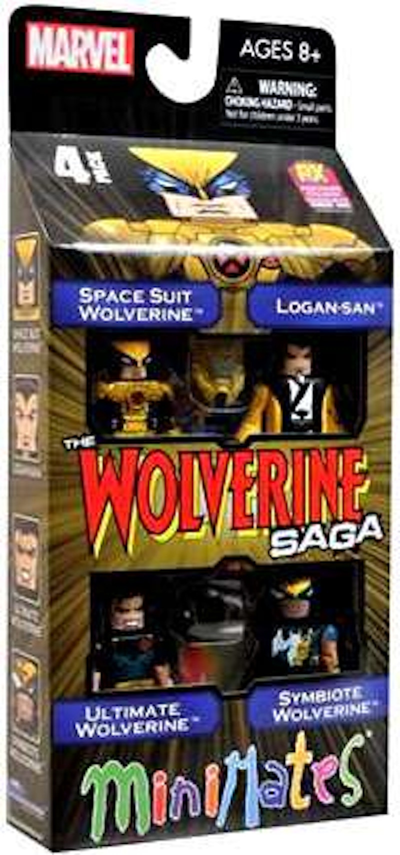 Diamond Select Toys Wolverine Minimates The Wolverine Saga SDCC 2013 ...