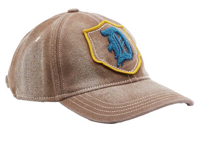 Diesel C-Vars Terry Patch Baseball Cap Light Brown Men's - US