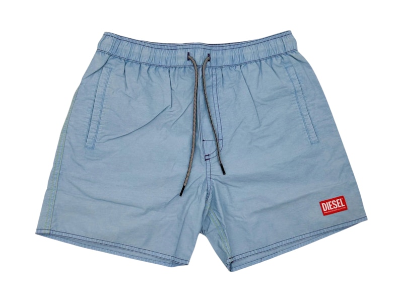 Diesel Light Blue Waykeeki Swim Shorts Blue Men's - US