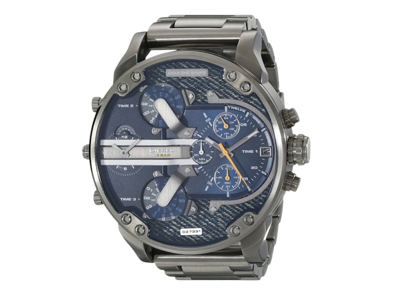 Diesel MR.DADDY 2.0 DZ7331 57mm in Stainless Steel - US