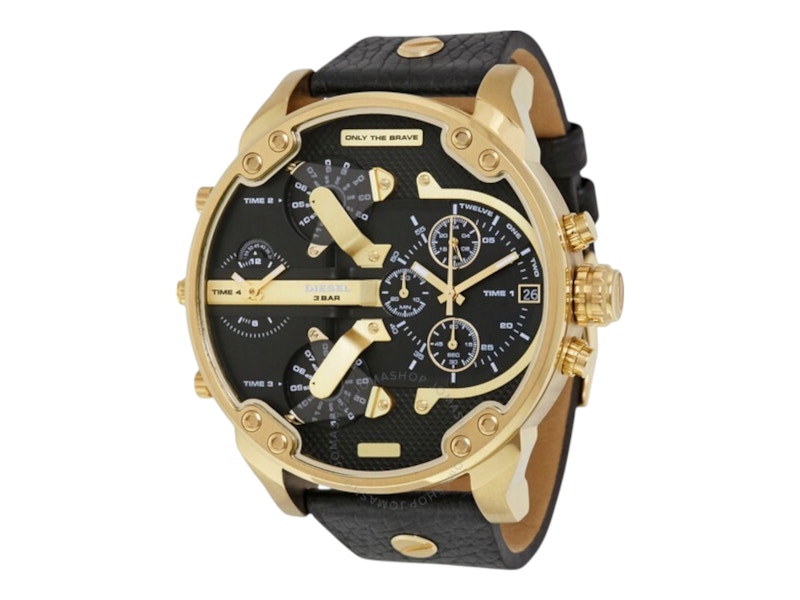 Diesel MR.DADDY 2.0 DZ7371 57mm in Stainless Steel - US