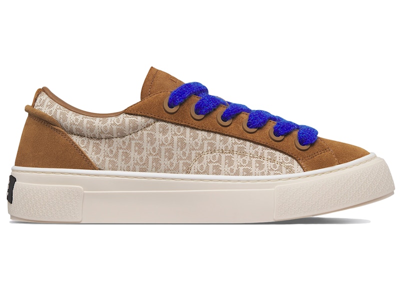 Dior B33 Sneaker Brown Cream Oblique Jacquard Men's - 3SN303ZWN_H781 - US