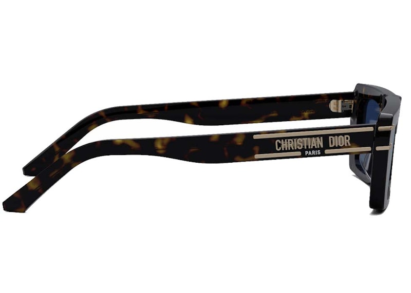 Dior Sunglasses Diorsignature S2U Shiny Black/Smoke (562885) in Acetate ...