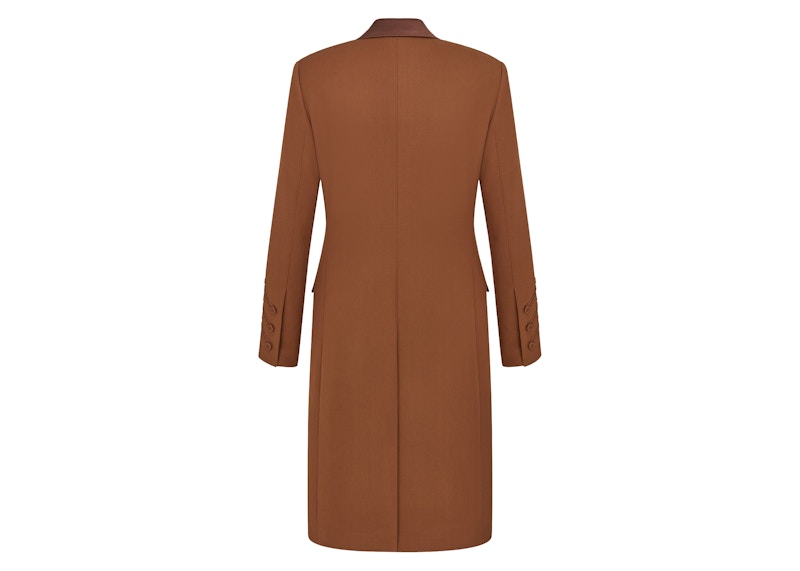 Dior x CACTUS JACK Coat with Sleeve Detailing Coffee Brown Men's - SS22 ...