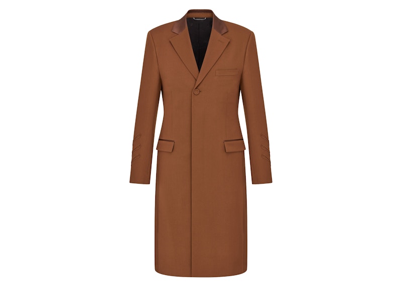 Dior x CACTUS JACK Coat with Sleeve Detailing Coffee Brown Men's - SS22 ...