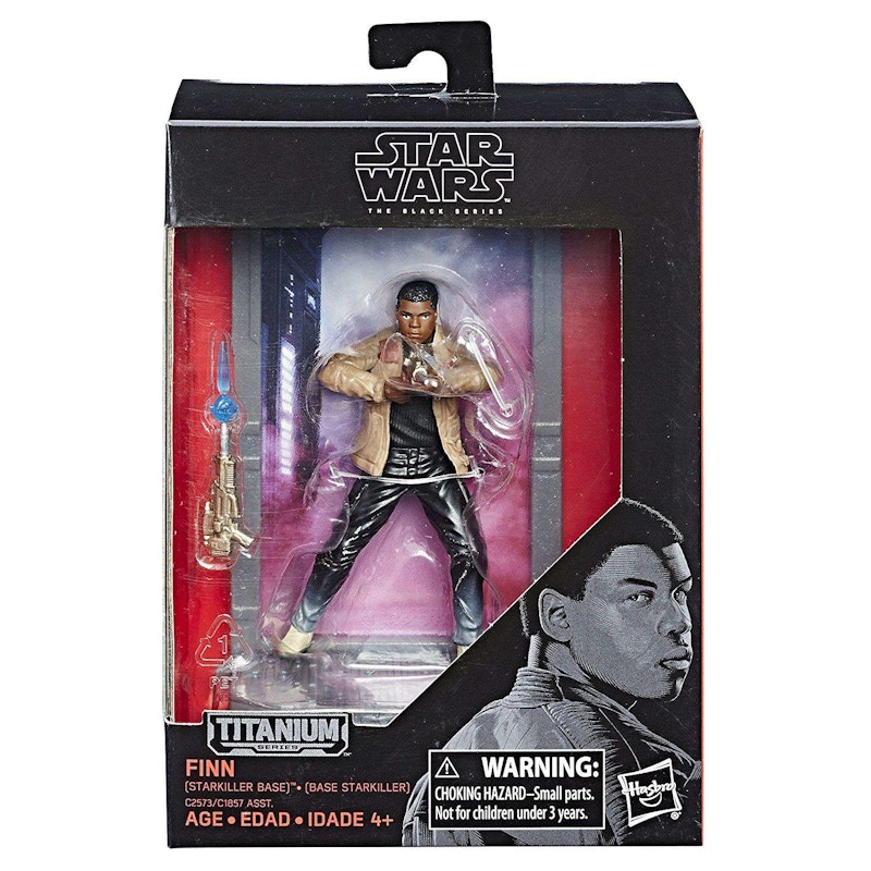 Disney Star Wars 40th Anniversary Black Titanium Finn Starkiller Base ...