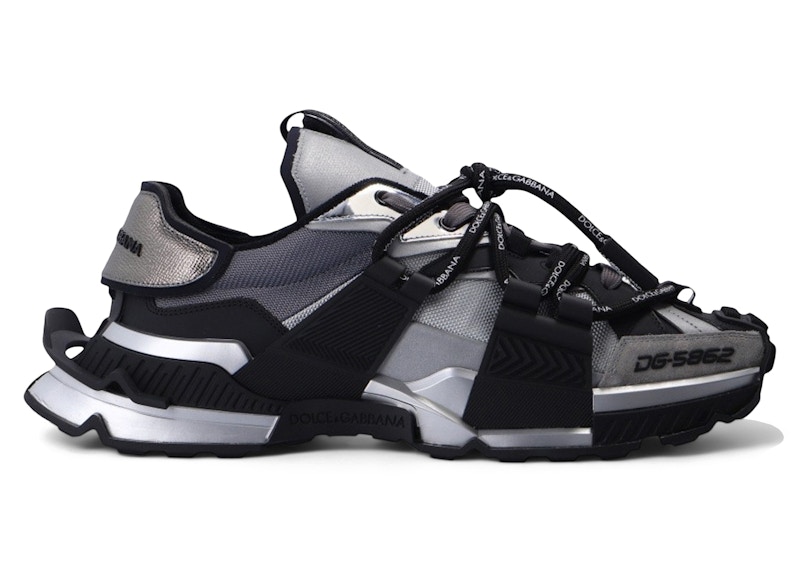 Dolce & Gabbana Space Sneaker Black Grey Men's - CS1963 AQ393 8B979 - US