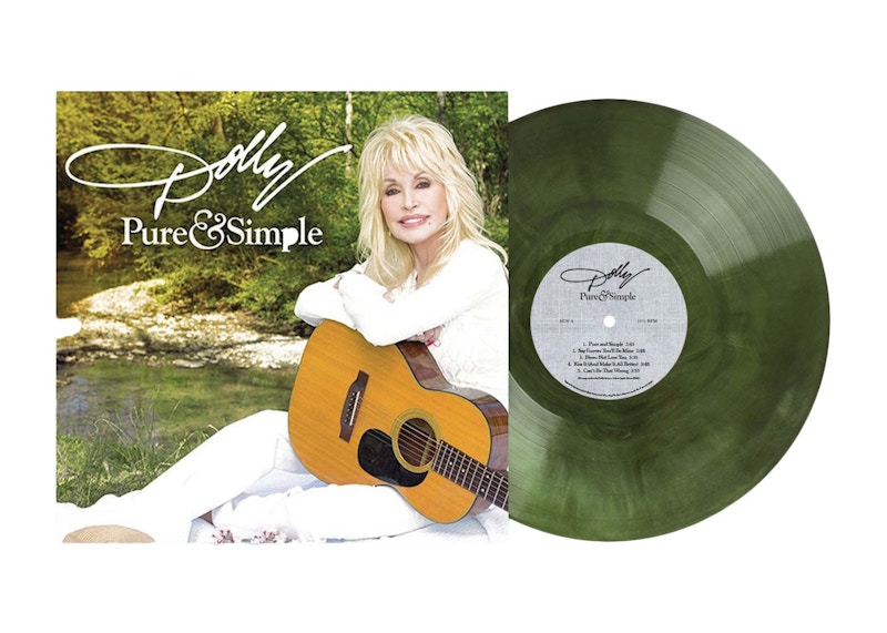 Dolly Parton Pure & Simple VMP Exclusive LP Vinyl (LE 2000) Green ...