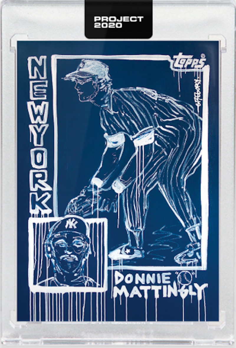Don Mattingly 1954 Topps Project 2020 Gregory Sift Artist Proof /20 #69 ...