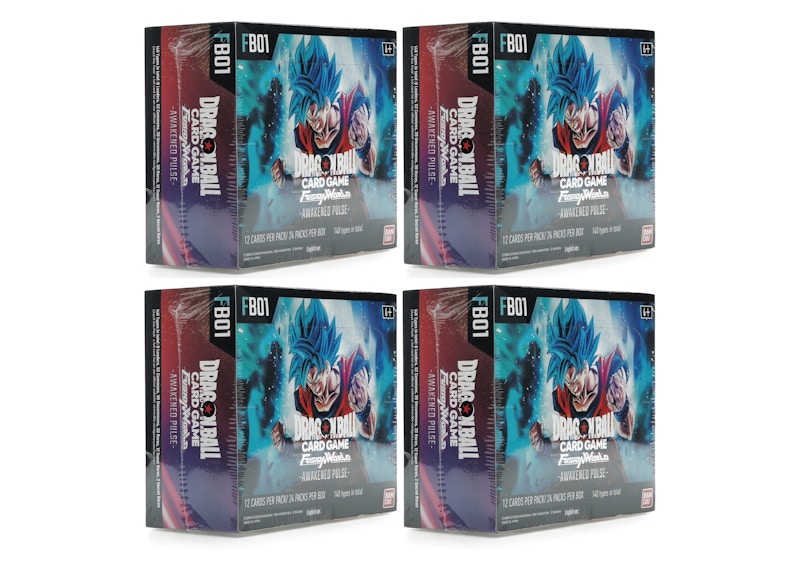 Dragon Ball Z Fusion World Awakened Pulse FB01 Booster Box (Inglés) 4x ...
