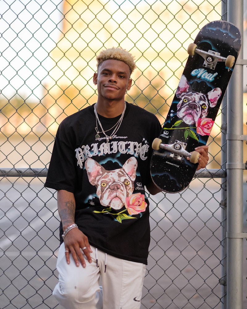 DropX™ Exclusive: Primitive x Robert Neal Hussle Deck Black - US