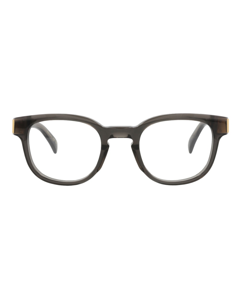 Dunhill Round-Frame Recycled Acetate Optical Frames Grey Grey ...