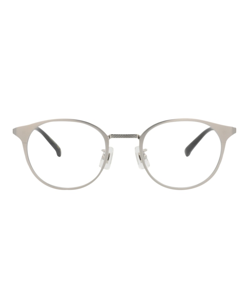 Dunhill Round-Frame Titanium Optical Frames Silver Silver Transparent ...