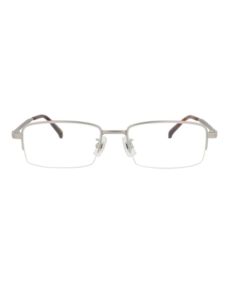 Dunhill Square-Frame Titanium Optical Frames Silver Silver Transparent ...