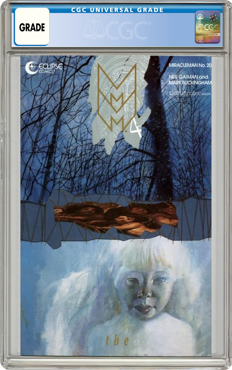 Eclipse Miracleman (1985) #20 Comic Book CGC Graded - US
