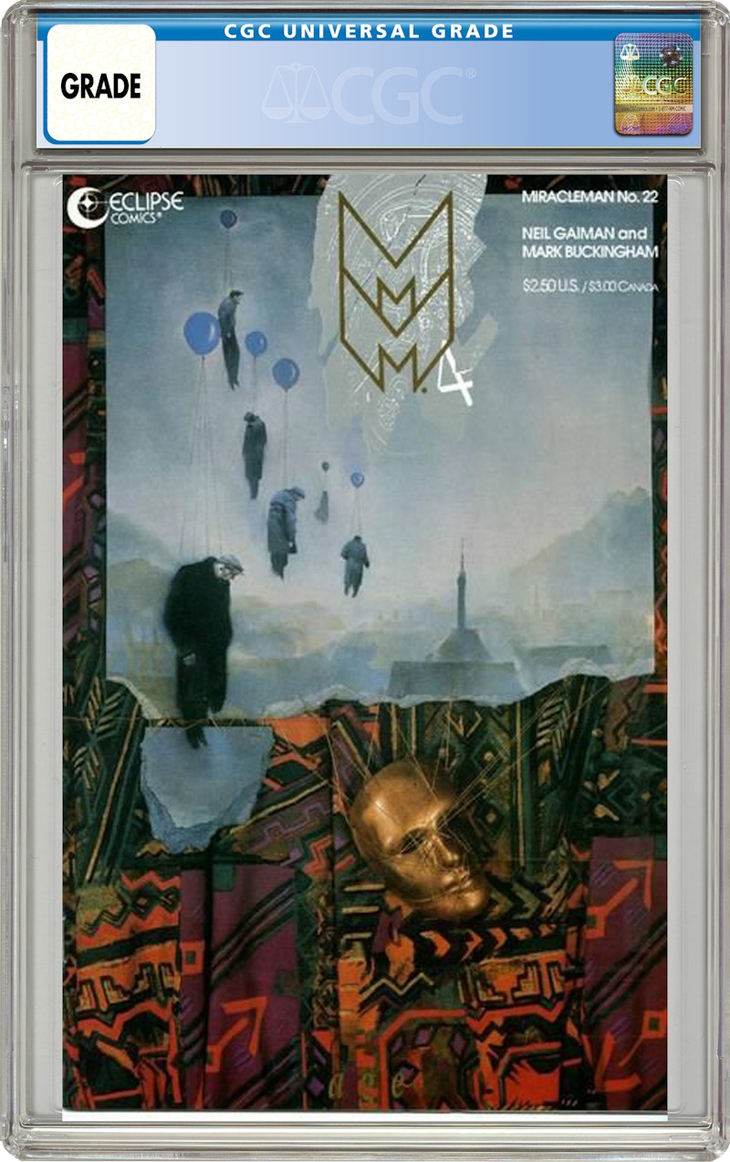 Eclipse Miracleman (1985) #22 Comic Book CGC Graded - US