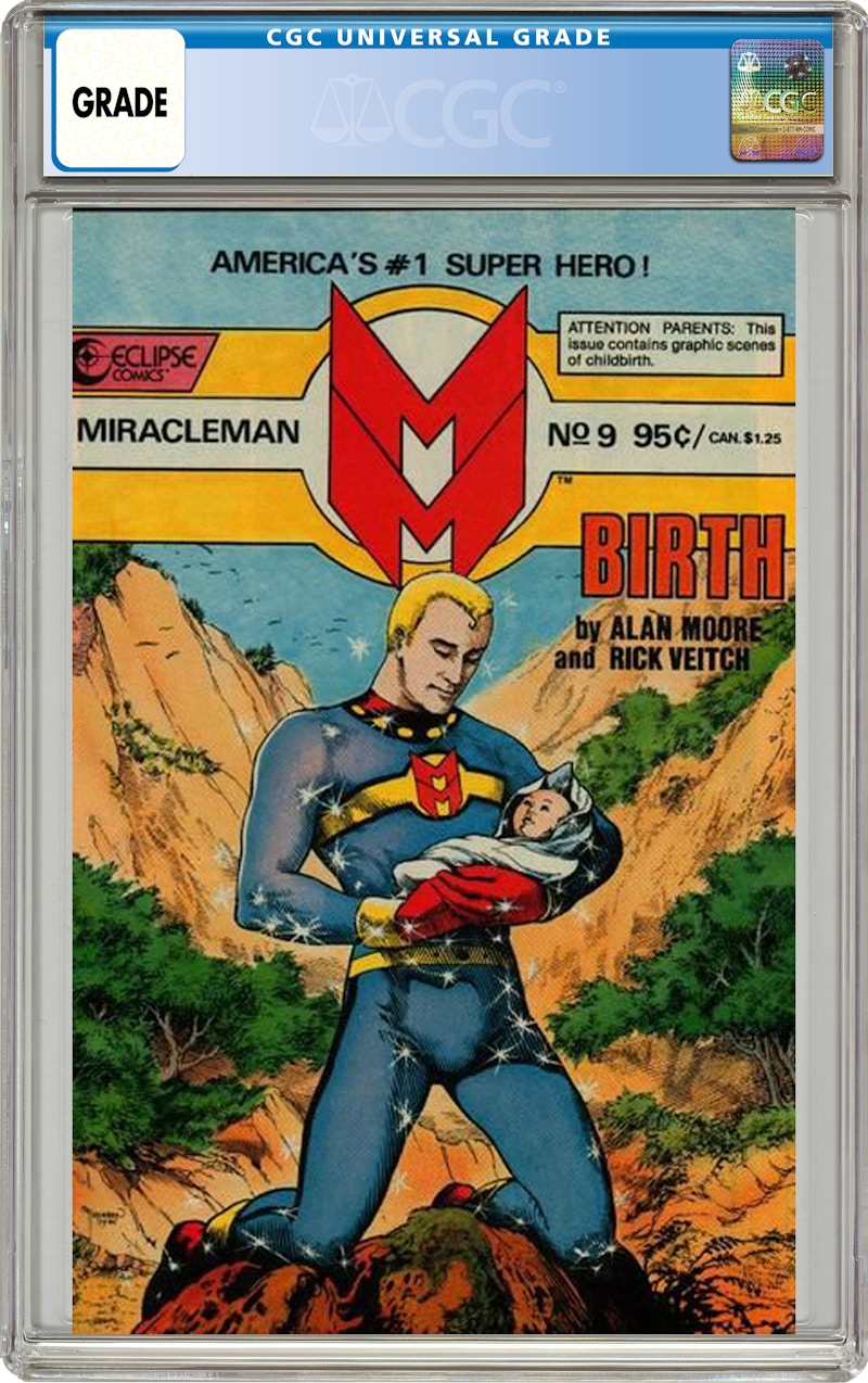 Eclipse Miracleman (1985) #9 Comic Book CGC Graded - US