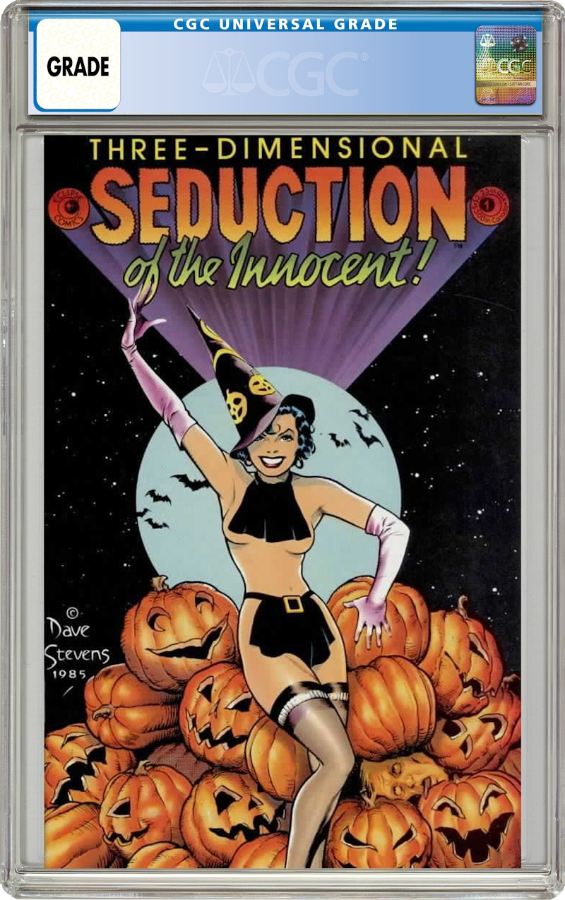 Eclipse Seduction of the Innocent 3-D (1985) #1 Comic Book CGC Graded - US