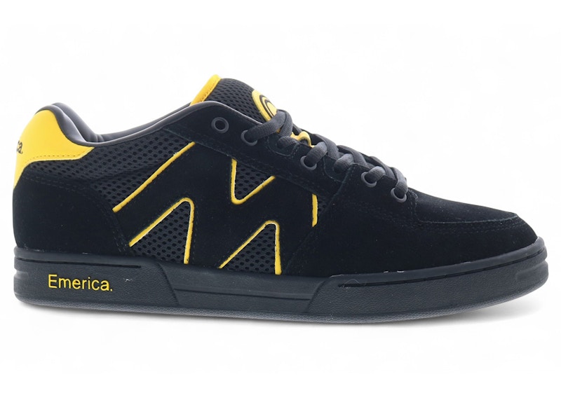 Emerica OG-1 Black Yellow Men's - 6101000152974 - US