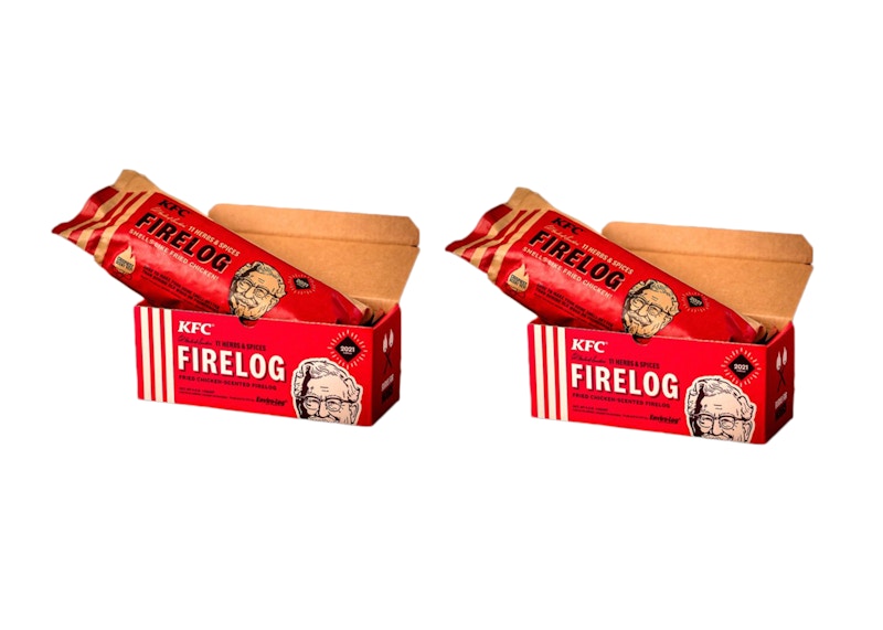 Enviro-Log 2021 KFC 11 Herbs and Spices Firelog (Set of 2) - FW21 - US