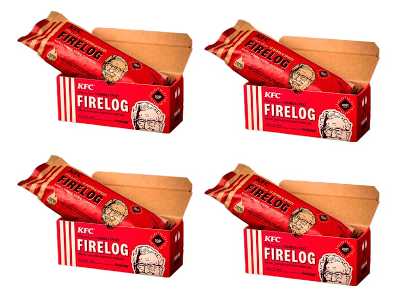 Enviro-Log 2021 KFC 11 Herbs and Spices Firelog (Set of 4) - FW21