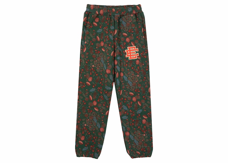 Eric Emanuel EE AOP Sweatpant Green Floral Men's - FW22 - US