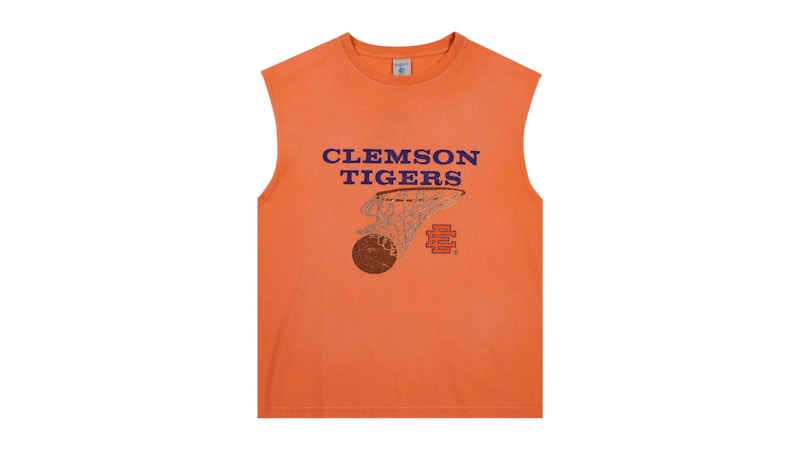 Eric Emanuel EE Basic Clemson Tigers Clemson University Cutoff Washed ...